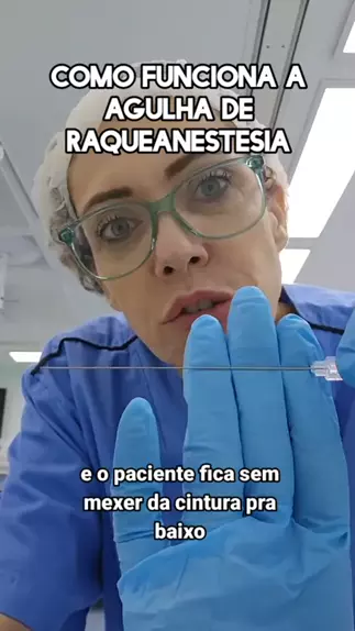 como e a anestesia raqui | Discover