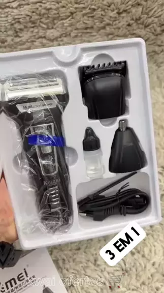maquina kemel:maquina de barbear kemei