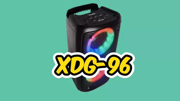 rgb:caixa de som rgb portátil xdg-96