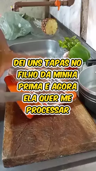 gabi timida:dei uns tapas no filho da minha prima ...| Kwai