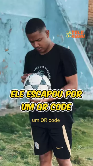 Ele escapou por um QR CODE, vejam essa história at ...| Kwai