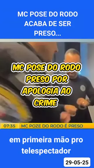 pose do rodo preso:mc pose do rodo acaba de ser pr ...| Kwai