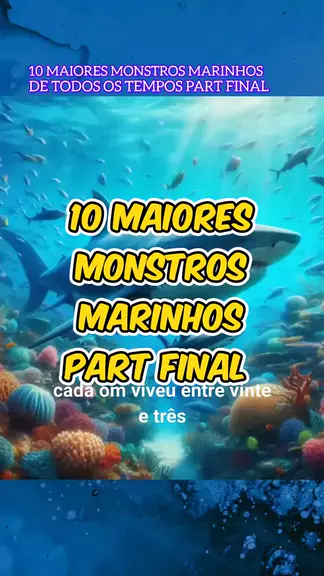 monstros no fundo do mar:10 maiores monstros marin ...| Kwai