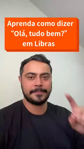 como dizer sim em libras