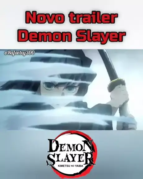 kamanue demon slayer:saiu o novo trailer demon sla ...| Kwai