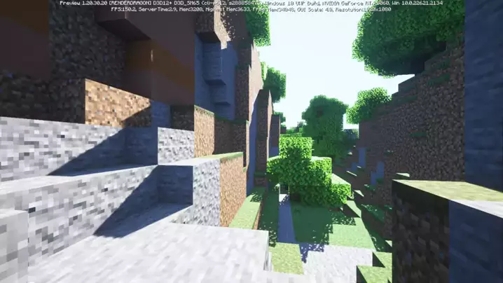 strawberry deferred shader 1.21 mcpe