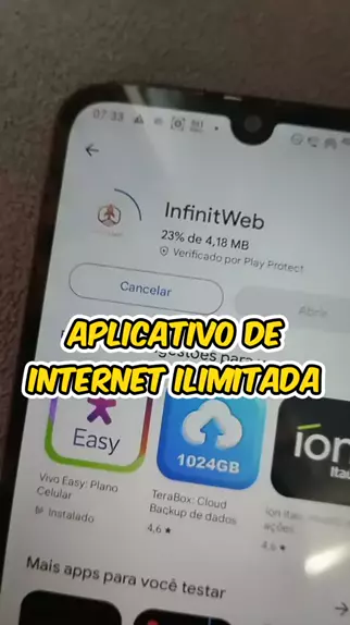 Ter internet ilimitada: Aprenda com o Ultra10KVish