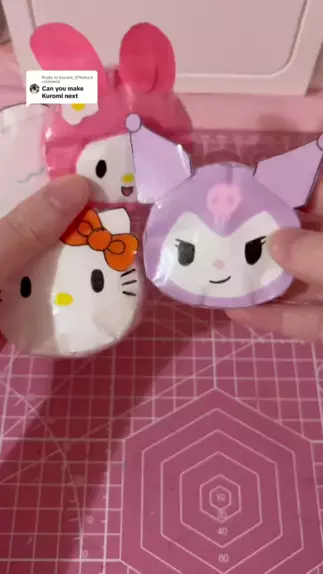 cute kuromi border & how to make kuromi in infinit ...| Kwai