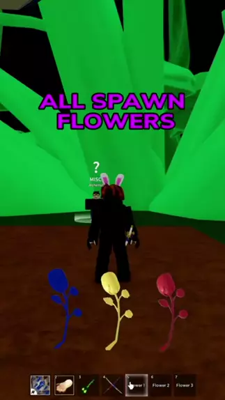 all flower spawn locations & blue flower spawns in ...| Kwai