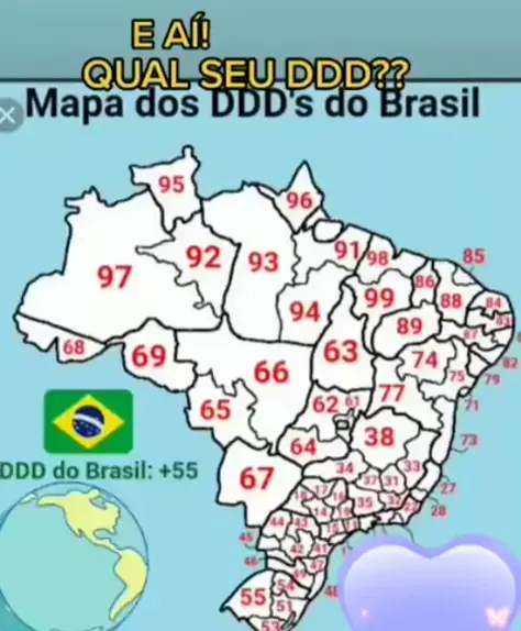 96 ddd de qual estado | Discover