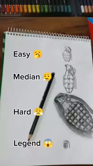 como desenhar granada | Discover