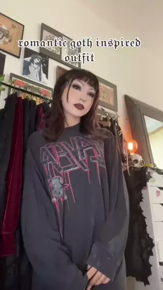 trad goth dti outfits